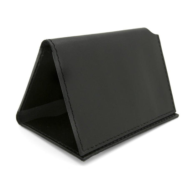 Black Trifold Leather Wallet | Leather Card Holder | Made in Canada ...